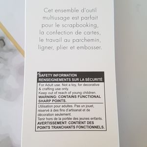 Office | 2 Pcs Piercing And Scoring Tool Set | Poshmark